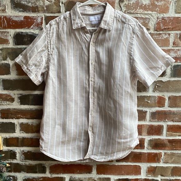 Porter & Ash | Shirts | Mens 0 Linen Porter Ash Shirt | Poshmark